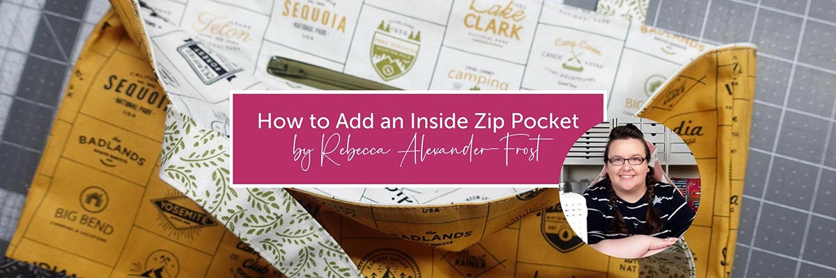 How to Add an Inside Zip Pocket