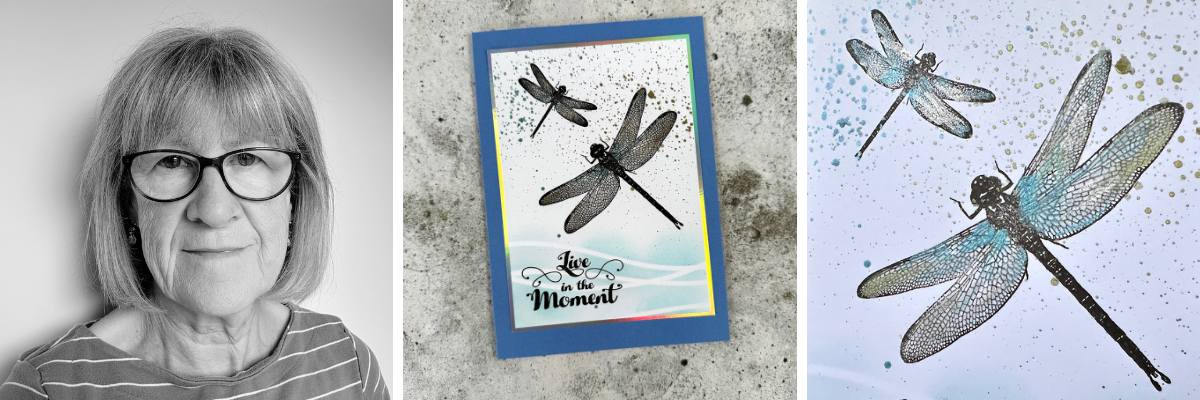 Dragonfly Themed Card