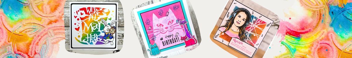 Visible Image | Clear Stamps | Card Making | Mixed Media