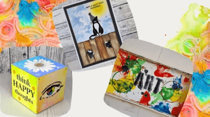 Visible Image | Clear Stamps | Card Making | Mixed Media