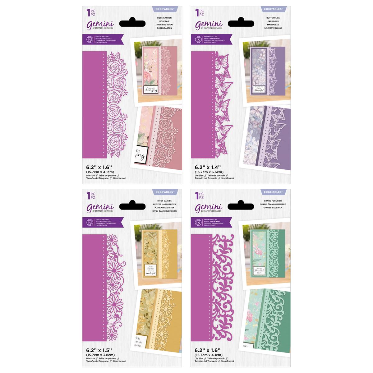 Gemini - Edgeable Timeless Border Dies Collection | HobbyMaker