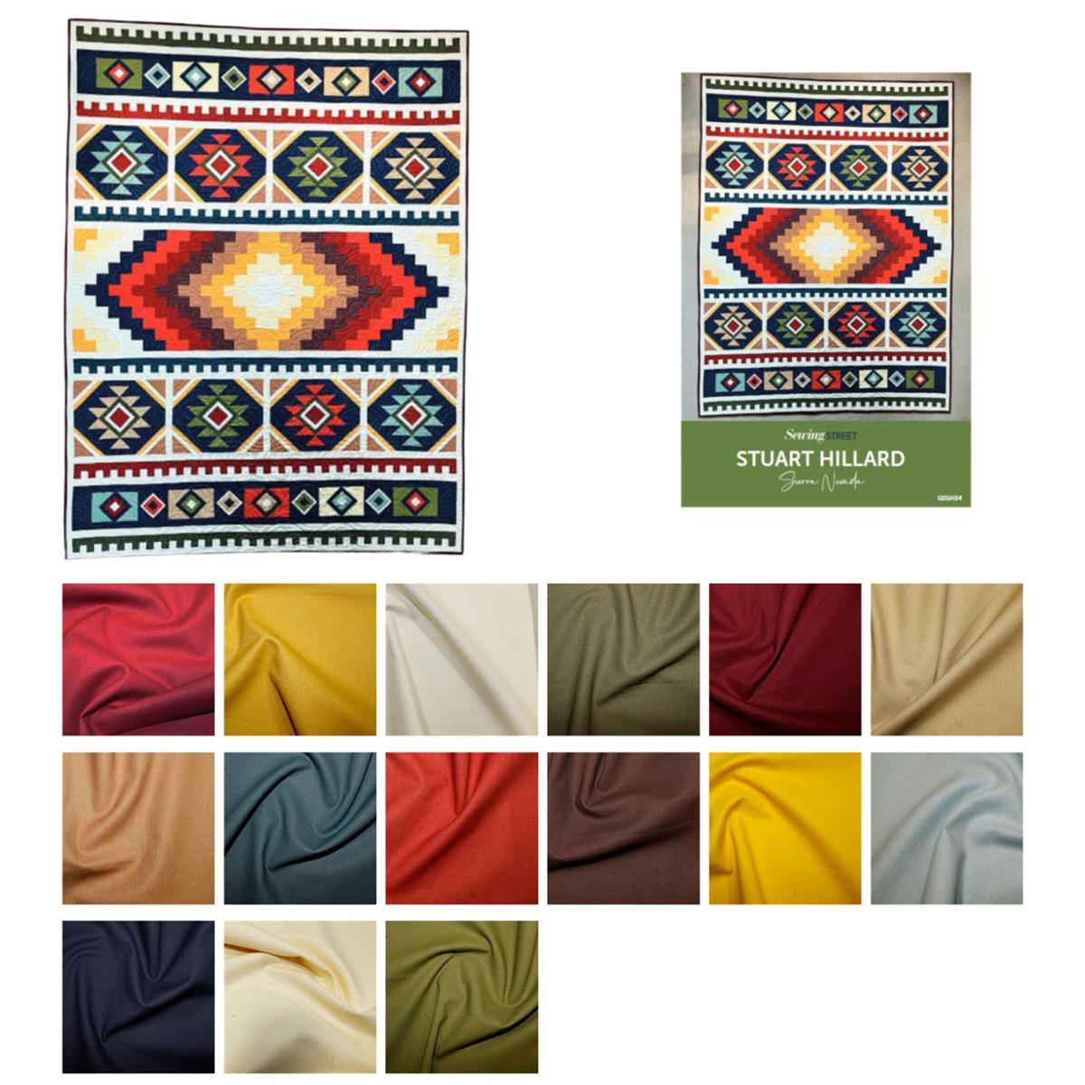 Stuart Hillard's Sierra Nevada Quilt Kit: Instructions & Fabric (9.5m ...