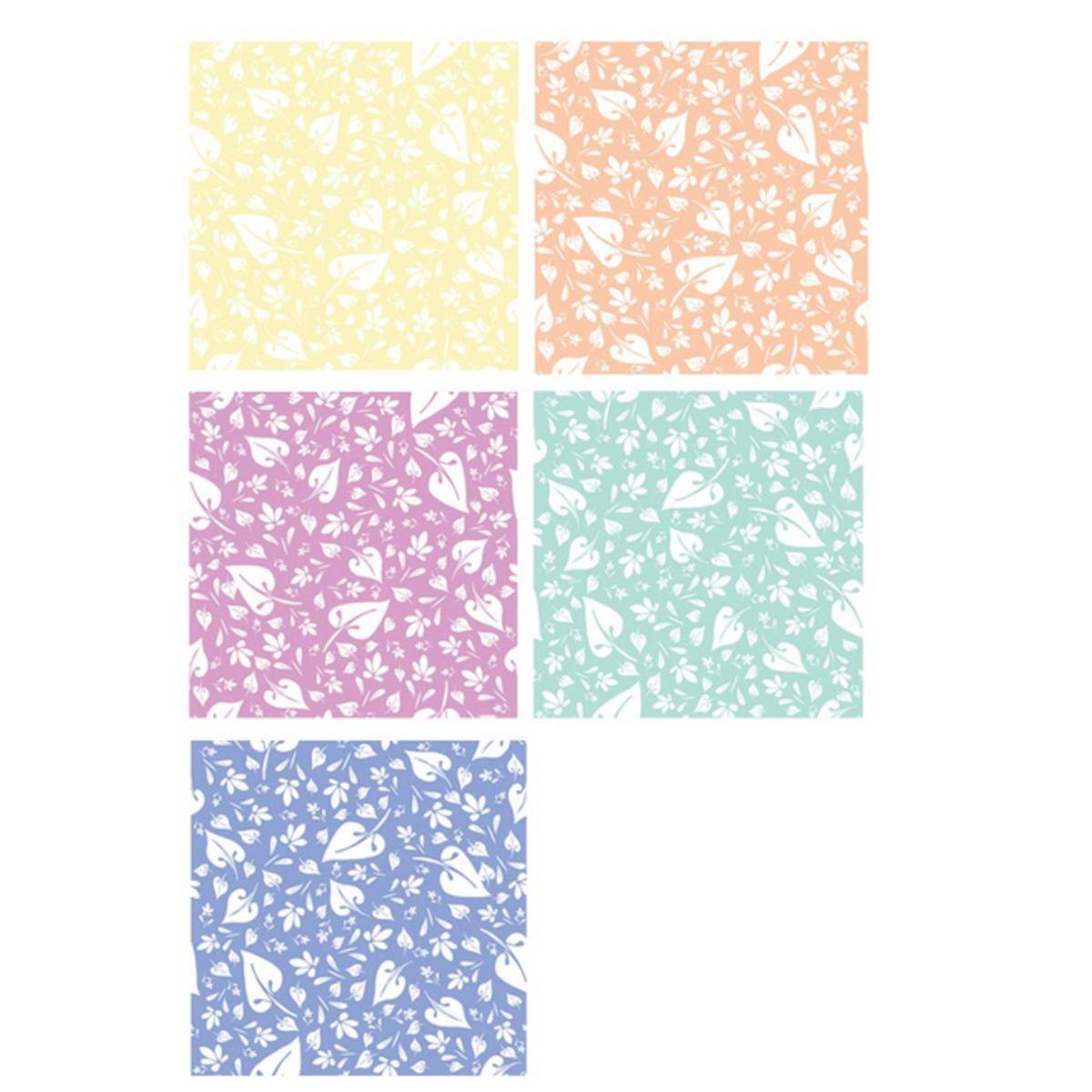 Sanntangle Tangly Leaves Pastel Fabric Bundle (2.5m) | SewingStreet