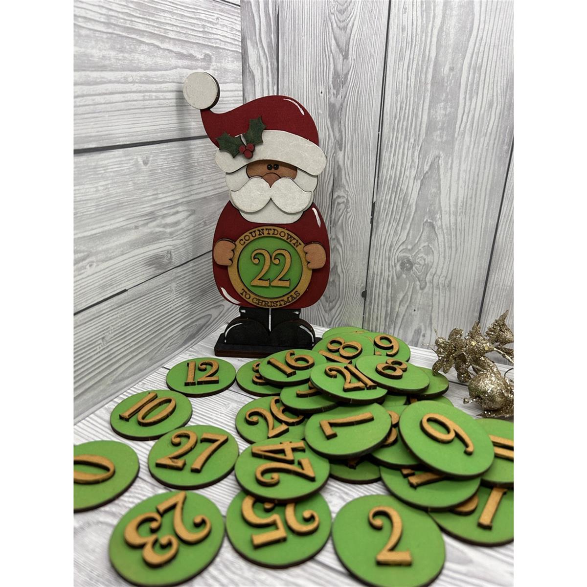 GlitzCraft - MDF Santa Advent | HobbyMaker