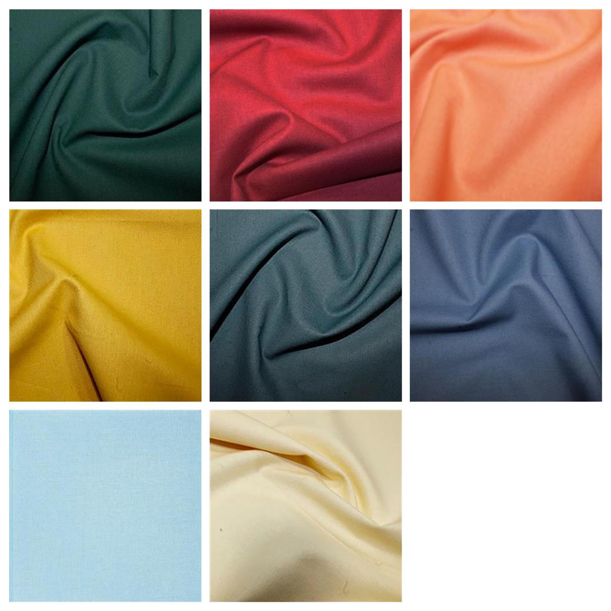 William Morris Percale Complementary Fabric Bundle (4m) 0.5m FREE ...