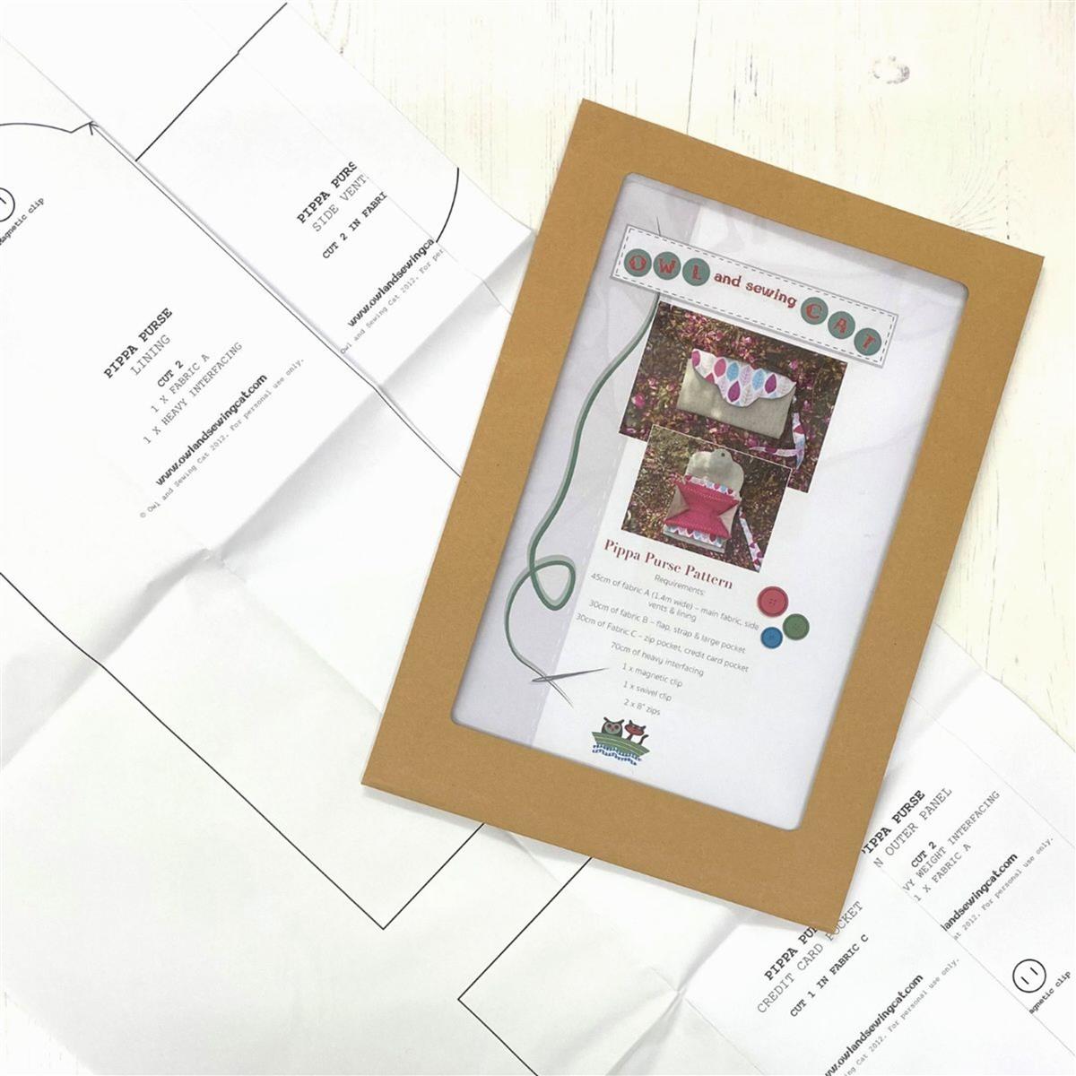 Owl & Sewing Cat Pippa Purse Instructions | SewingStreet