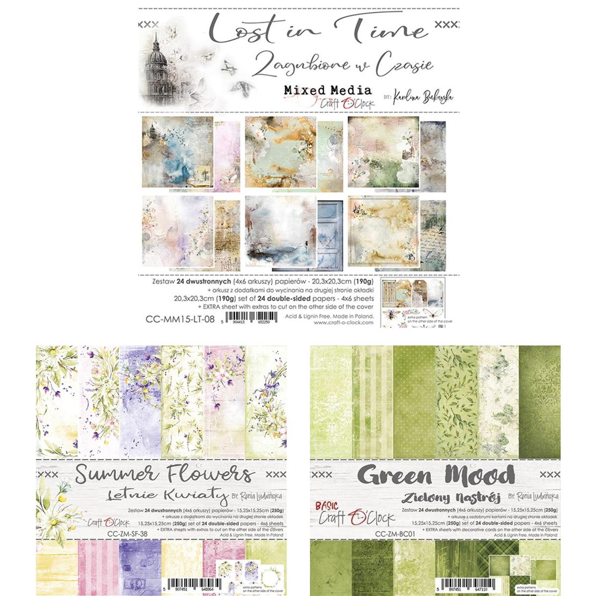 Craft O'Clock Paper Collections - Spring | HobbyMaker