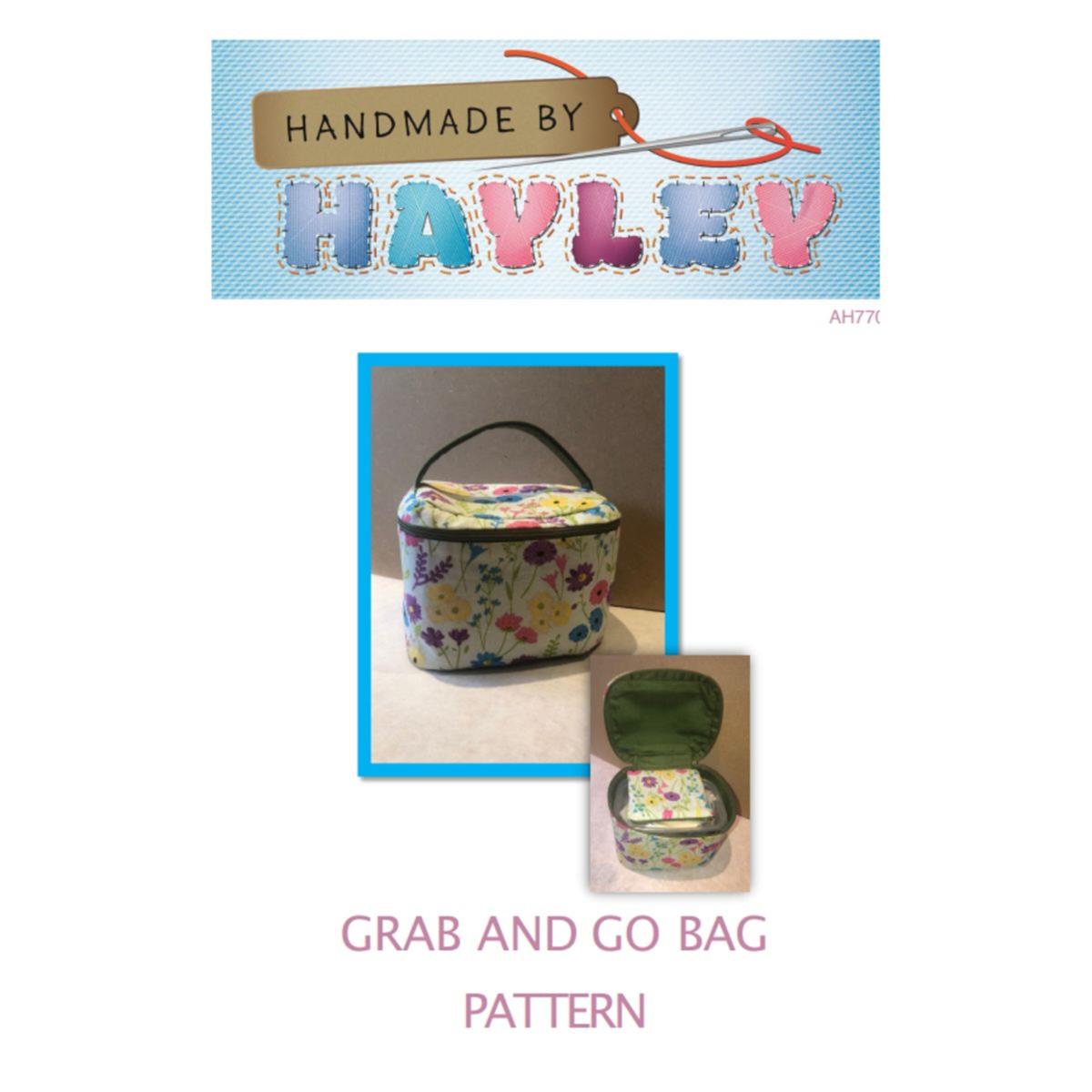 Handmade by Hayley Grab and Go Bag Pattern | SewingStreet