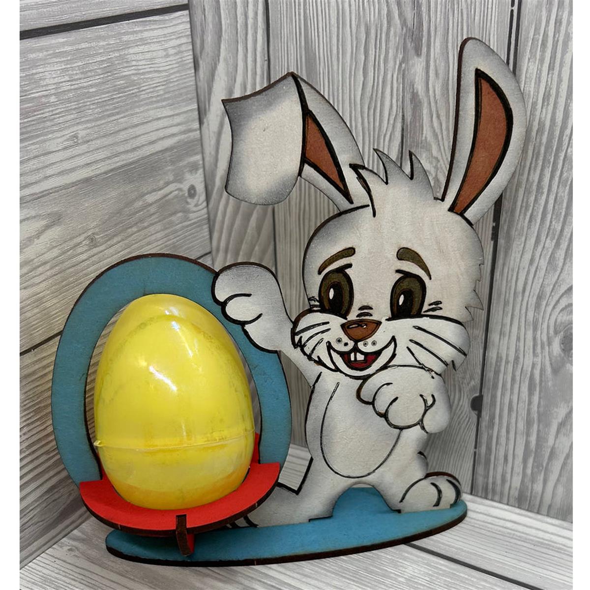 Glitzcraft- MDF Easter Egg Rabbit Holder | HobbyMaker