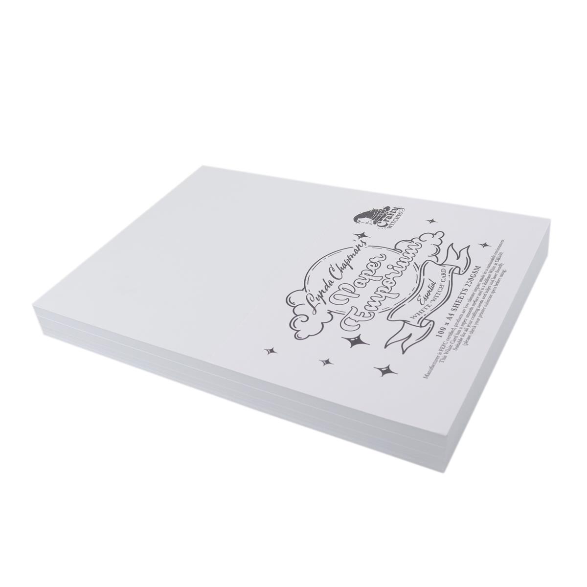 Lynda Chapman's Paper Emporium Essential White Card. 100 x A4 sheets ...