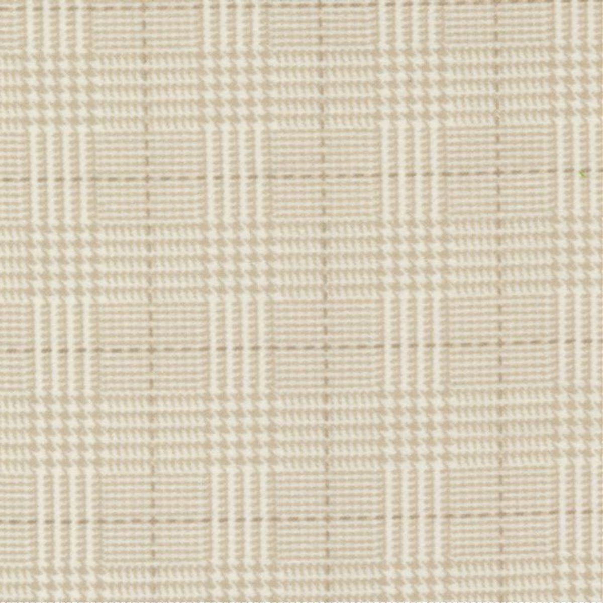 Moda Farmhouse Flannels Checks and Plaids Cream Extra Wide Fabric 0.5m ...