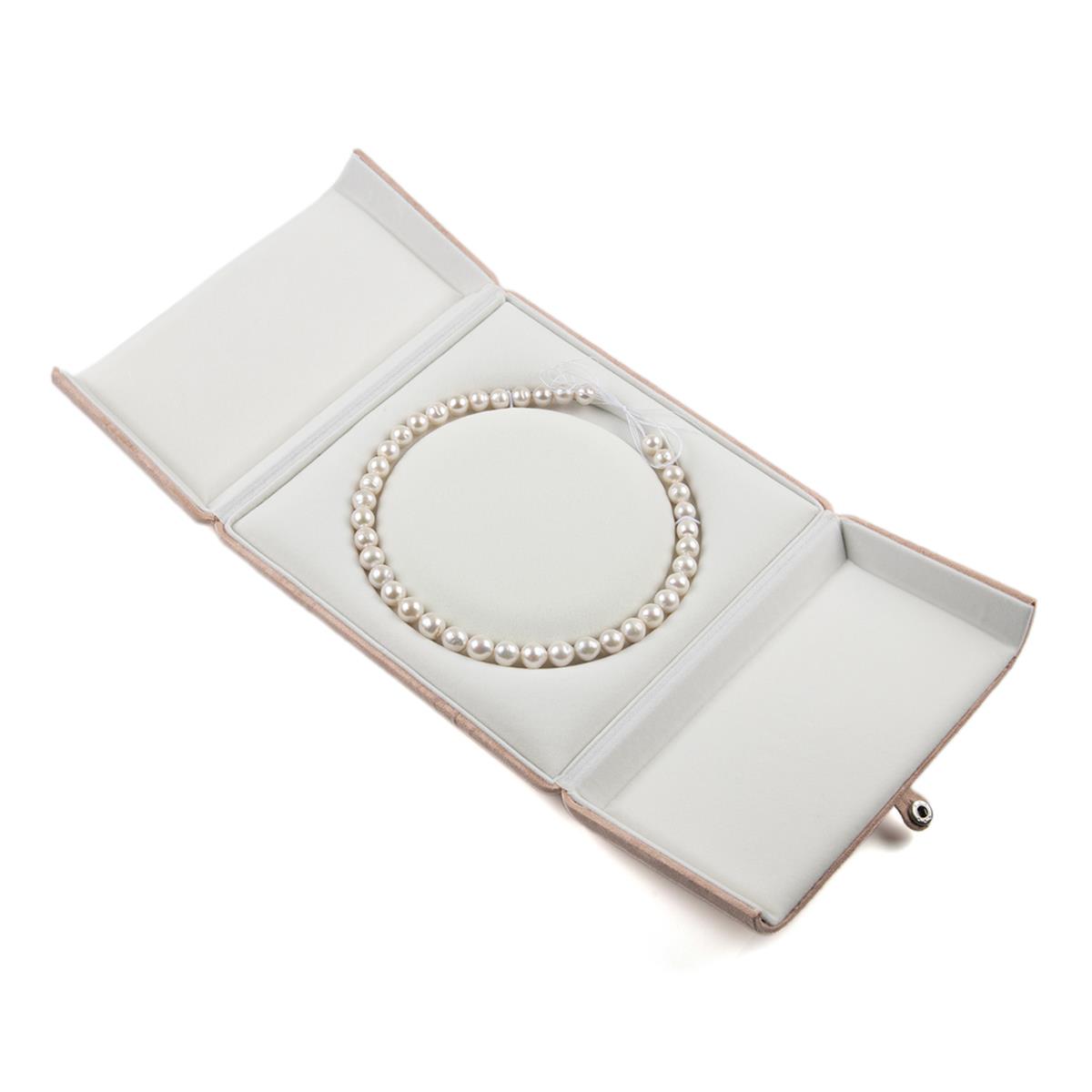 White Edison Drop Pearls, Approx 9-11mm, 38cm Strand | JewelleryMaker