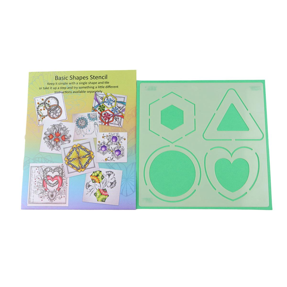 Basic Shapes Stencil DO NOT USE | HobbyMaker