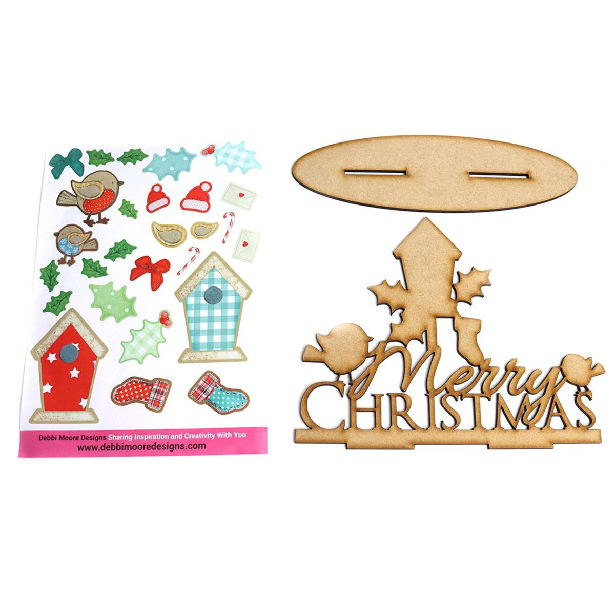 Christmas Robin MDF Set | HobbyMaker