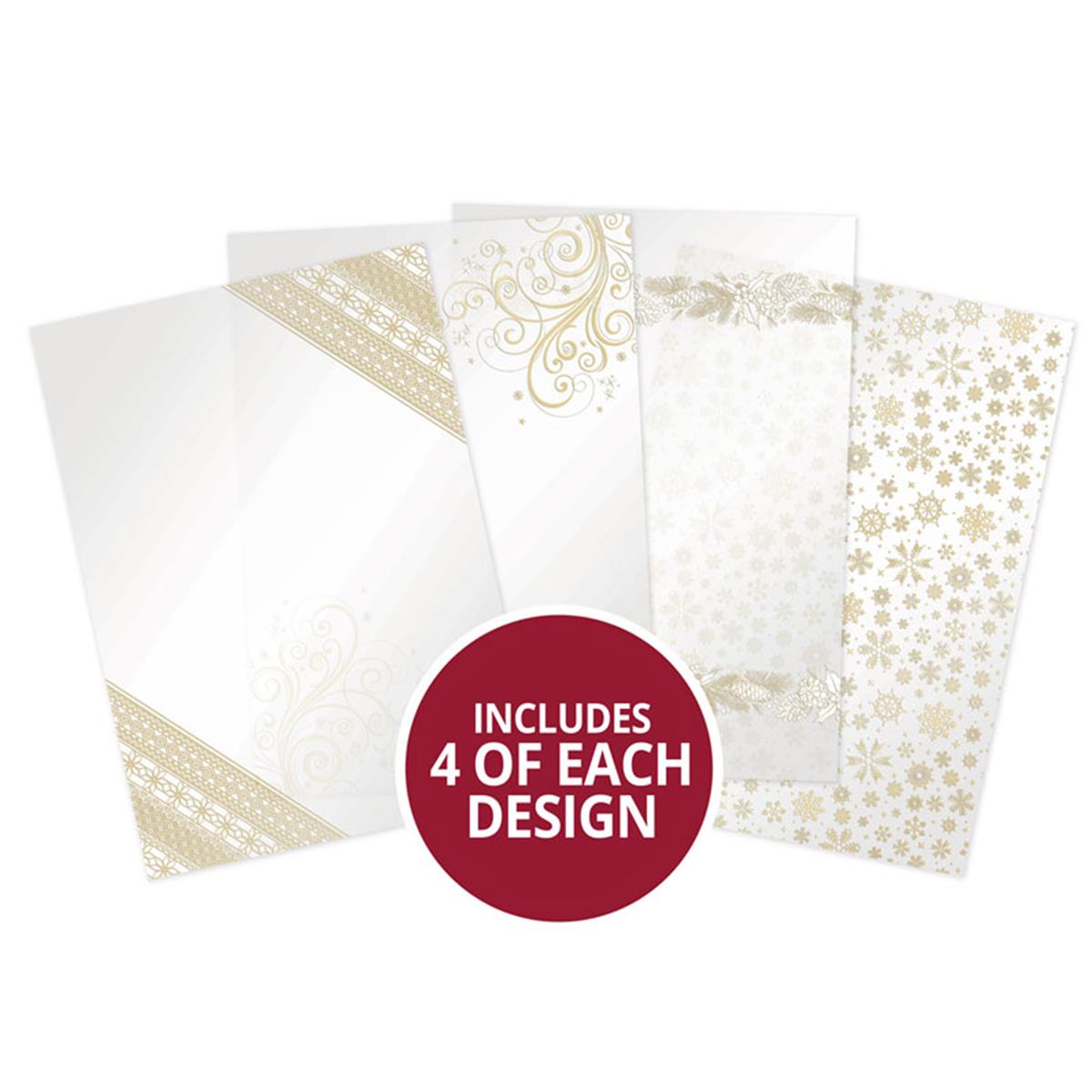 Hunkydory - A Heartwarming Christmas Luxury Foiled Acetate | HobbyMaker