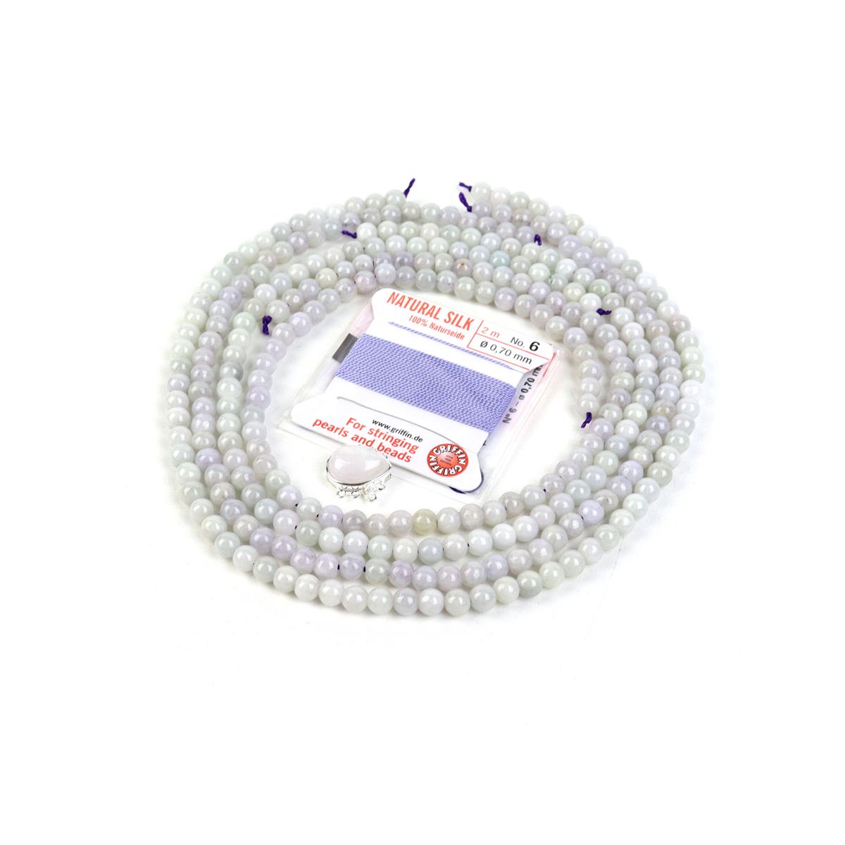 Legacy; Lavender Jadeite Strands, Lavender Jadeite Drop Cabochon 4 ...