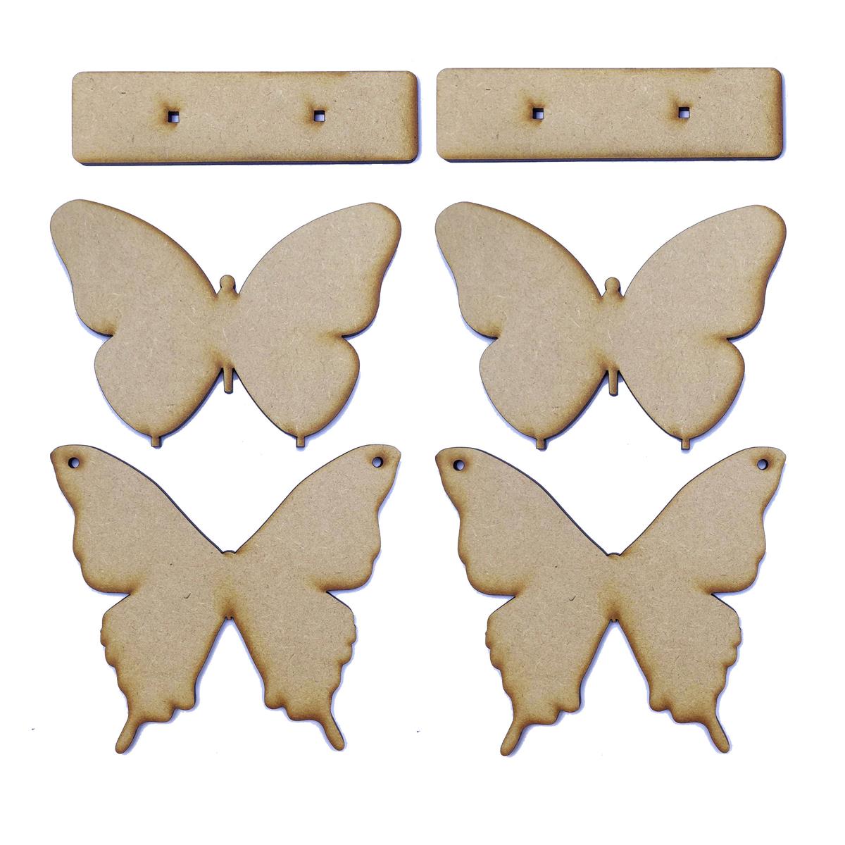 Butterfly Baseboard MDF Collection | HobbyMaker