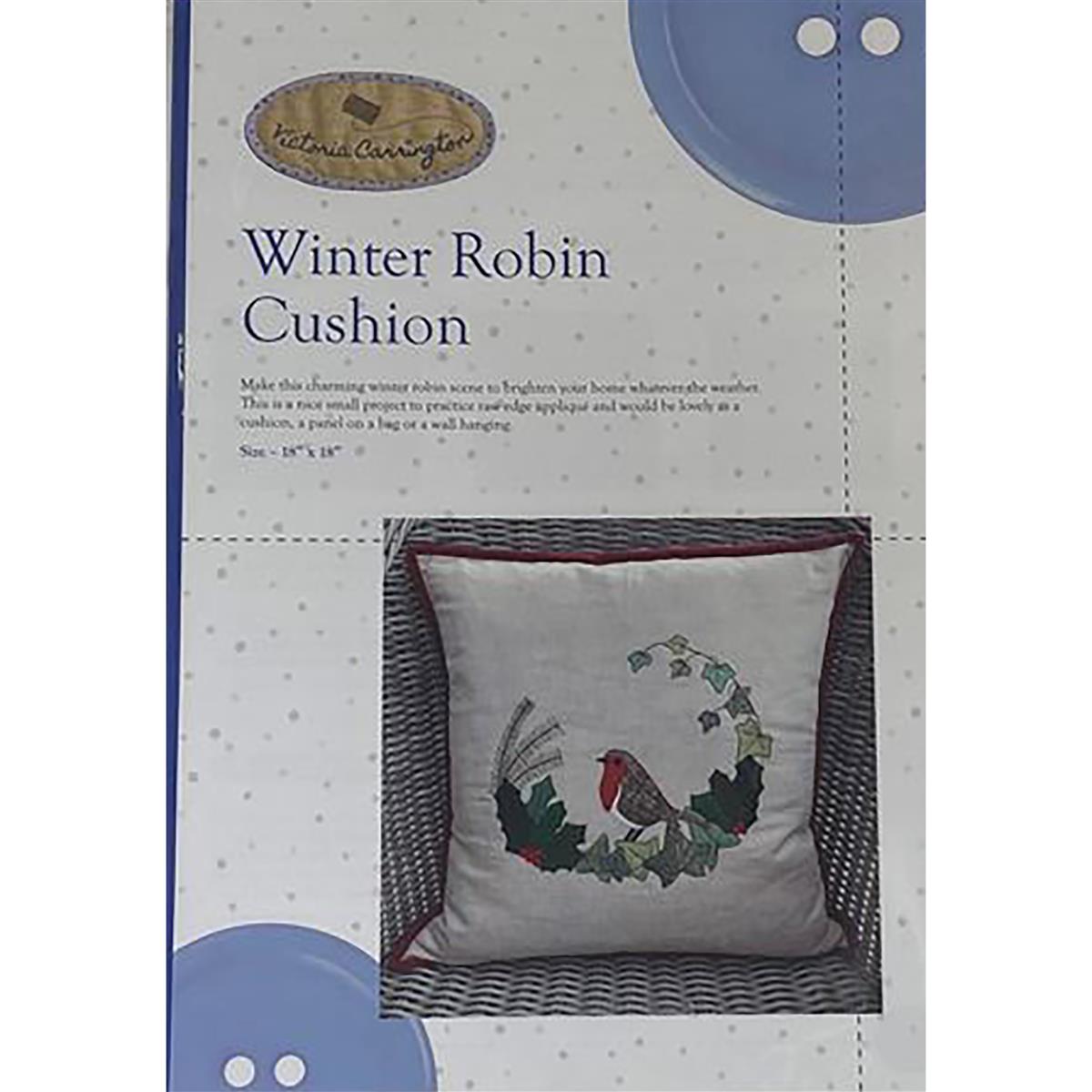 Victoria Carrington's Robin Cushion Instructions | SewingStreet