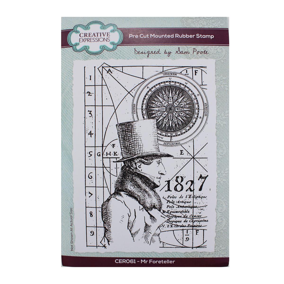 New Creative Expressions Sam Poole Mr Foreteller 4 in x 6 in Pre-Cut ...