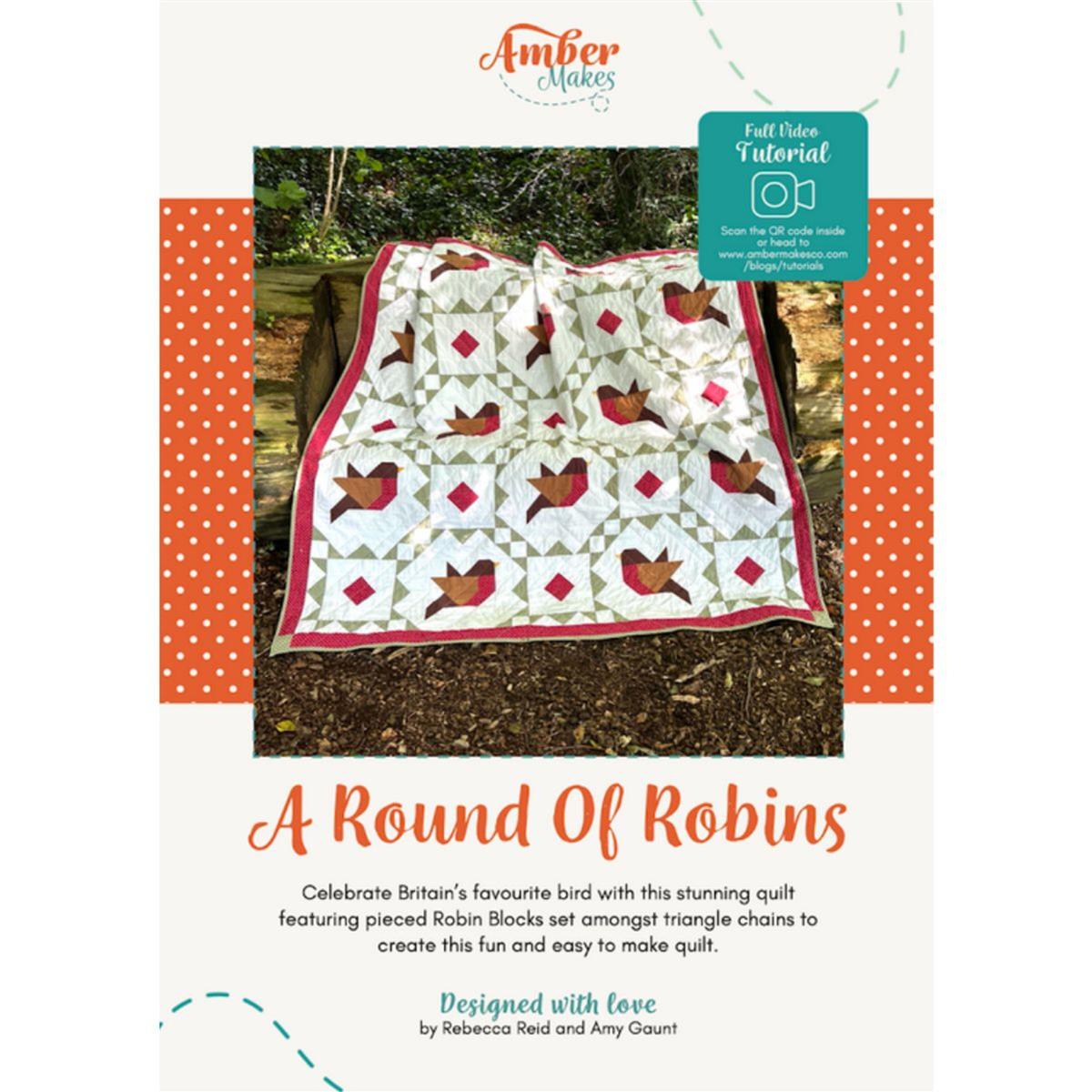 Amber Makes A Round of Robins Quilt Instructions | SewingStreet
