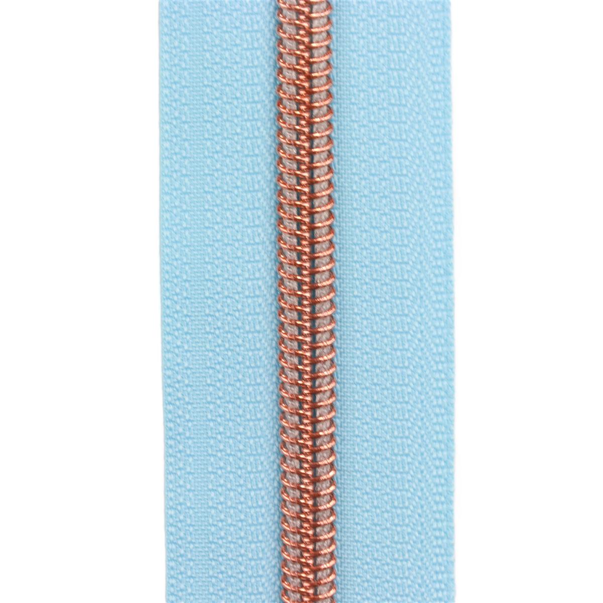 Blue No.5 Nylon Zip Roll (4m) | SewingStreet