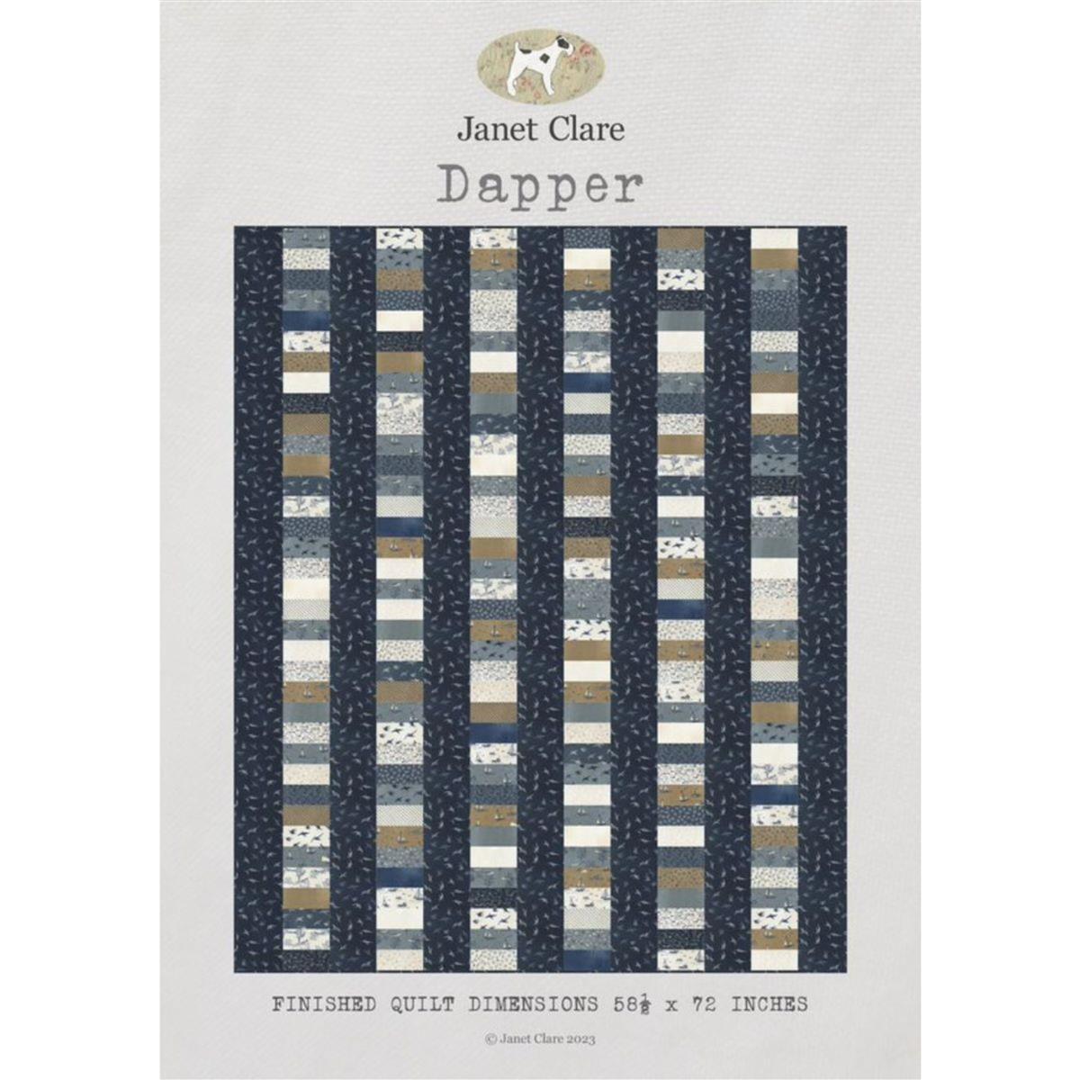 Janet Clare Dapper Quilt Pattern | SewingStreet