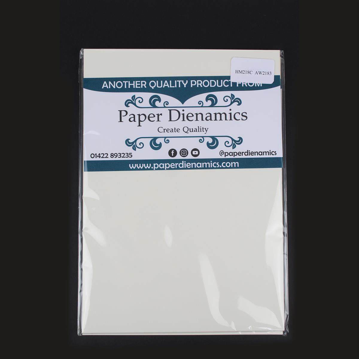 A4 TEXTURED EMBOSS LINEN CREAM x 10 SHEETS | HobbyMaker