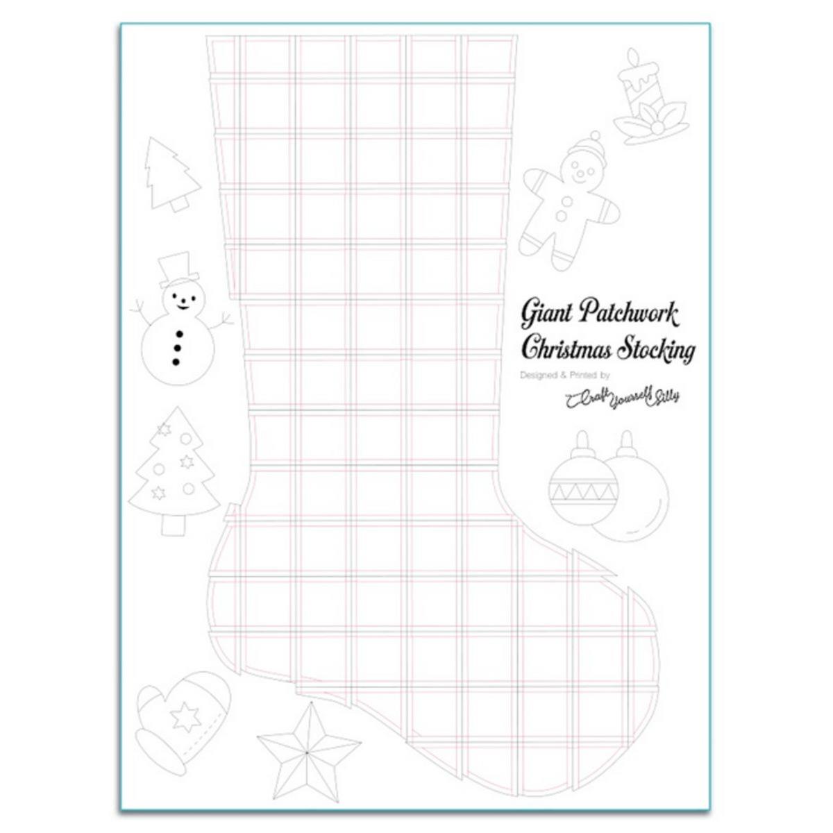 Craft Yourself Silly Giant Stocking Interfacing Panel | SewingStreet