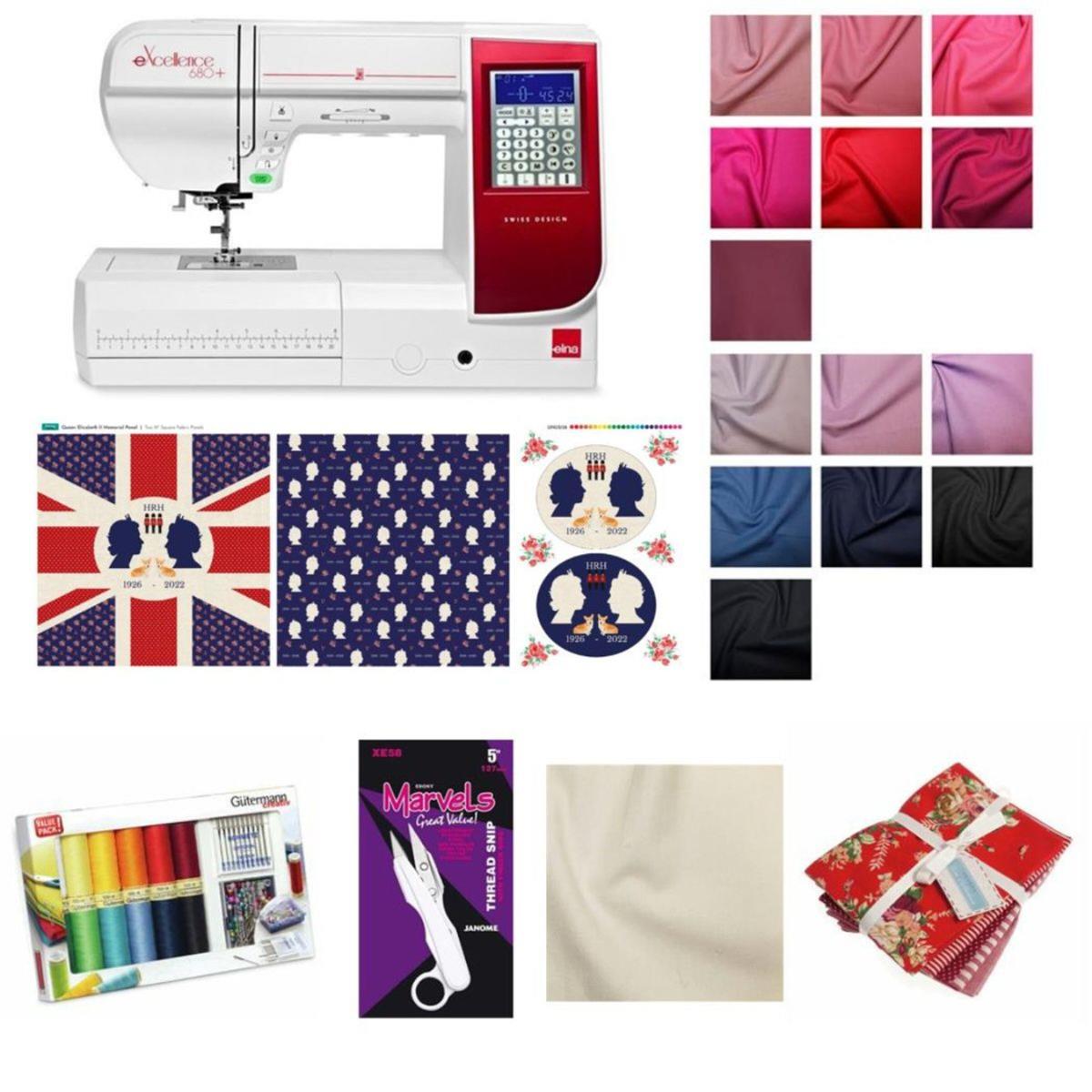 Special Offer Elna eXcellence 680+ Sewing Machine Bundle. Over £100 of ...