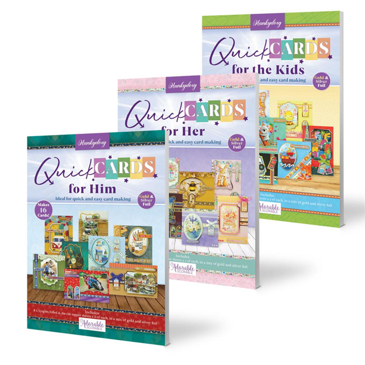 Quick Cards Ultimate Collection 1, All 3 pads for £29.97 | HobbyMaker