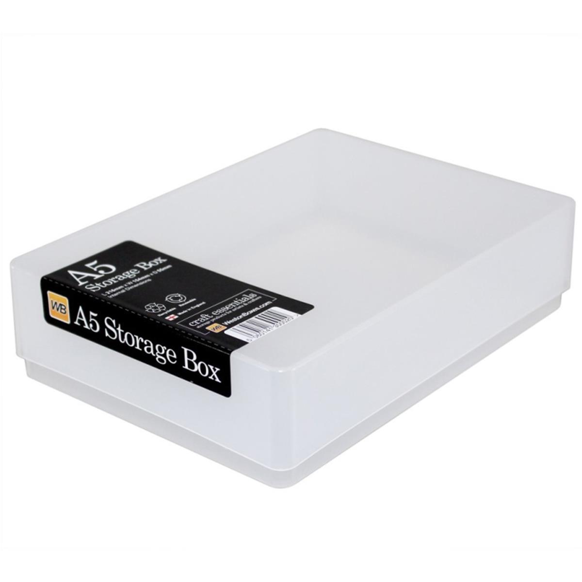 A5 Storage Box - Clear x 3 | HobbyMaker