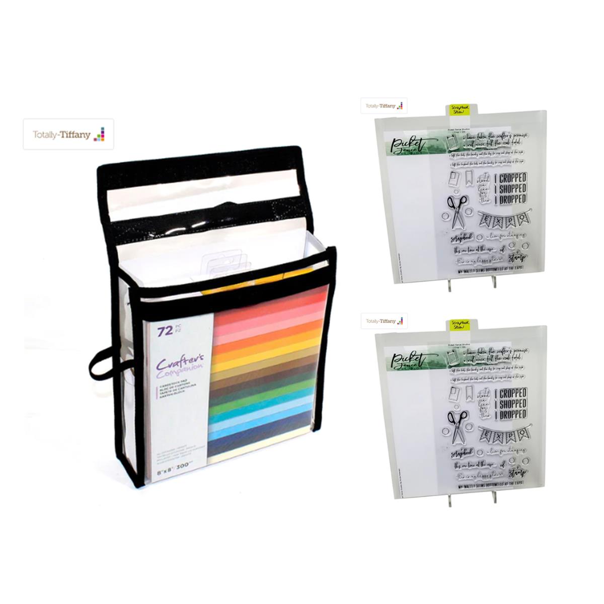 Totally Tiffany 8 x 8 Paper Taker with 2pks FREE Tabbed Divider Pockets ...