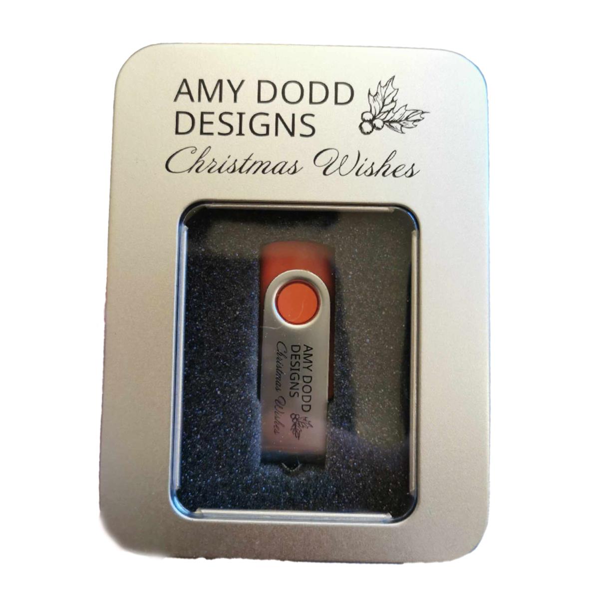 Amy Dodd Designs - Christmas Wishes USB - Over 50 Digital Machine ...