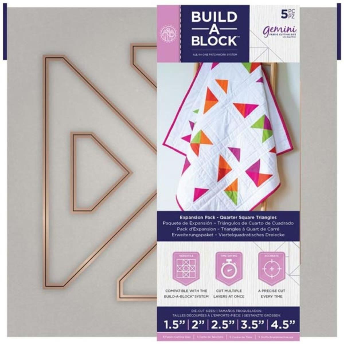 Gemini Build-A-Block Expansion Pack - Quarter Square Triangles ...