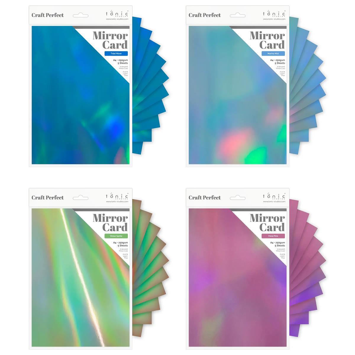 Craft Perfect - Iridescent Card - Summer Collection | HobbyMaker