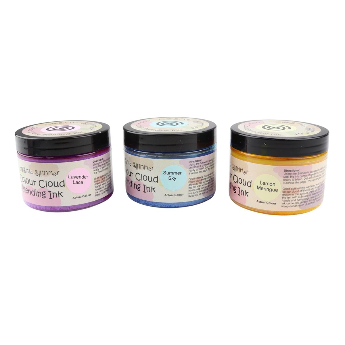Cosmic Shimmer Colour Cloud Blending Inks - Set of 3 - Set B | HobbyMaker