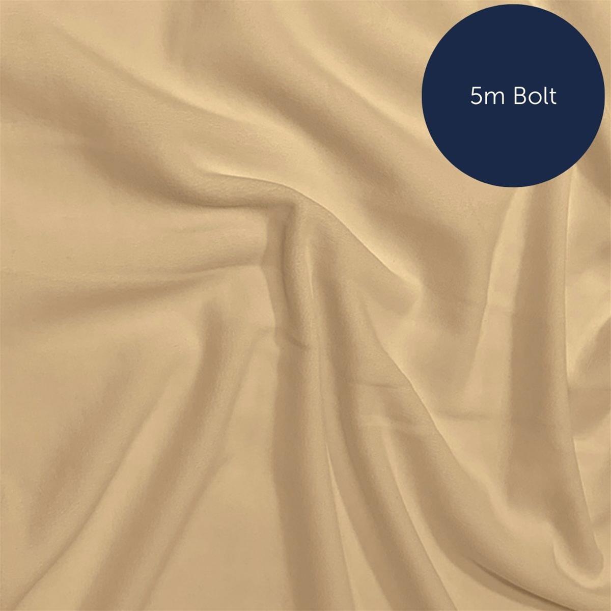 Stretch Plush Fleece Ivory Bolt 5m | SewingStreet