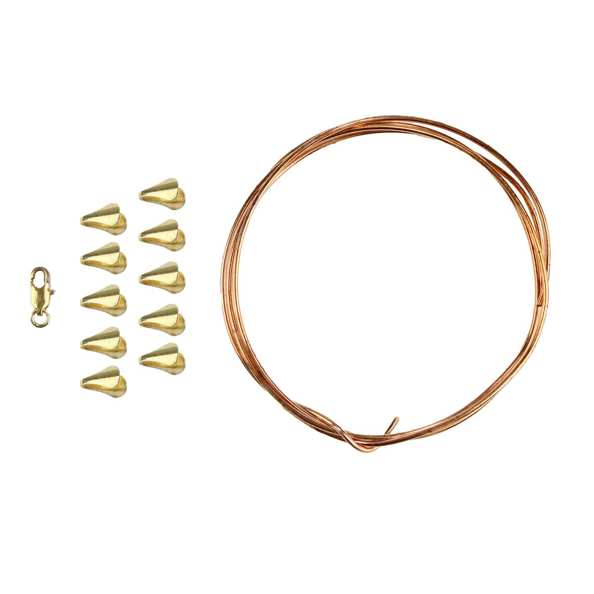 Base Metal Copper Wire & Accessories For Chain Making Project With ...