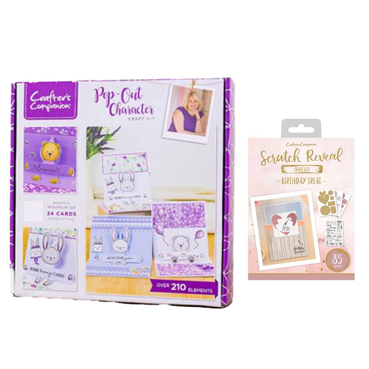 Crafter's Companion Card Making Kit 1 - Pop-Out Character & Birthday ...