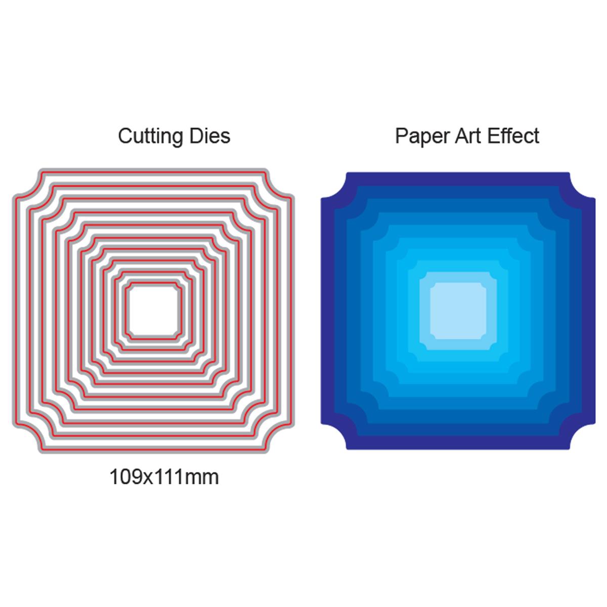 Match It Crescent Corner Nesting Die with 10 Designs with Forever Code ...