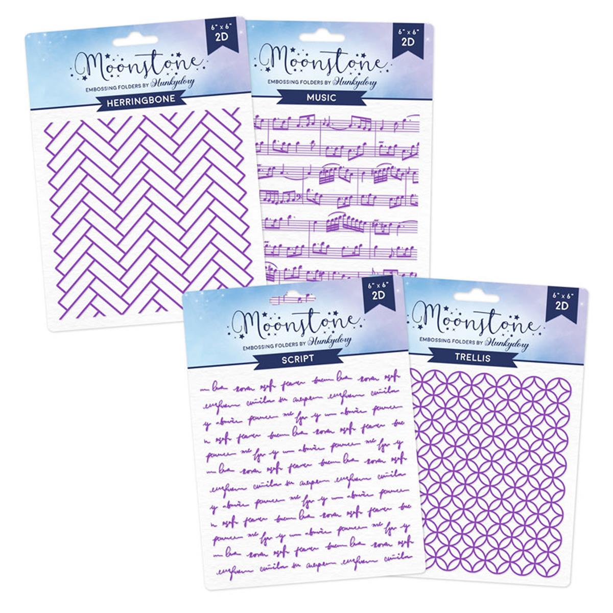 Moonstone Embossing Folders - Pattern & Textures Ultimate Collection ...