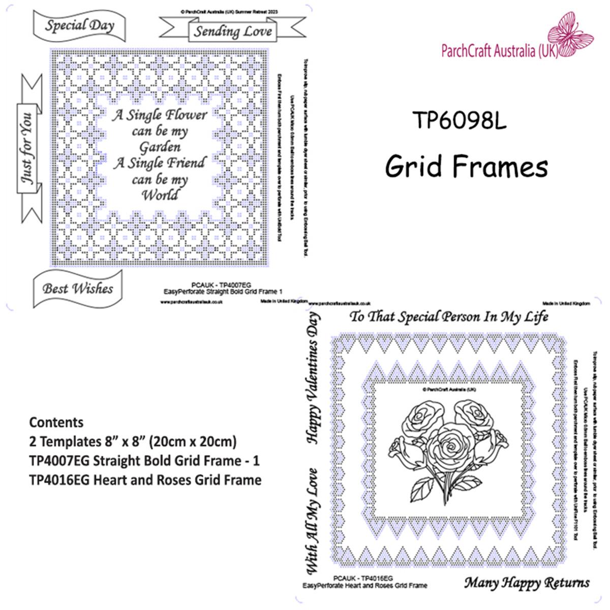 ParchCraft Australia (UK) - Perforated Grid frames | HobbyMaker
