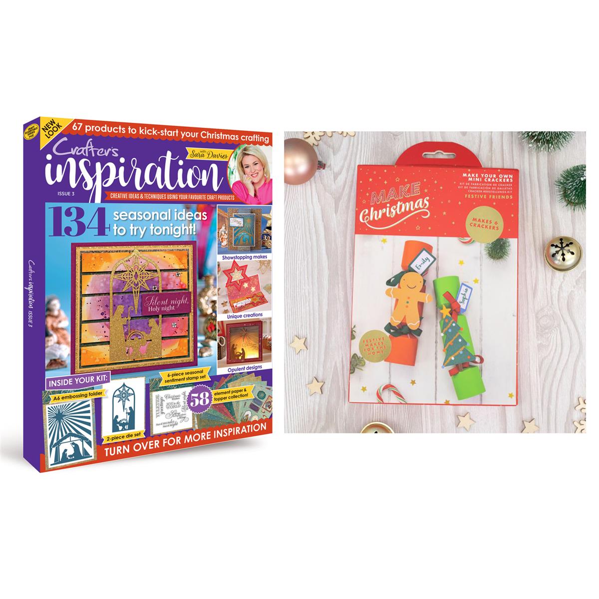 Global Crafter's Inspiration Magazine 3 with FREE Festive Friends ...