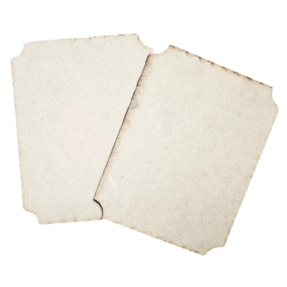 Pearlywinks- Vintage Rectangle Plaques x 2 | HobbyMaker