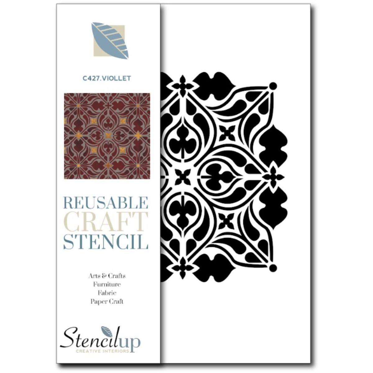 Stencil Up Viollet A4 Adhesive-backed Stencil | SewingStreet