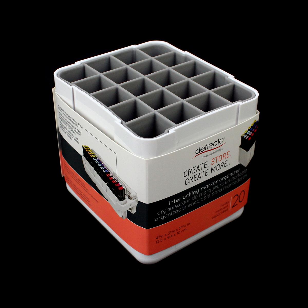 Deflecto Interlocking Storage Organiser | HobbyMaker