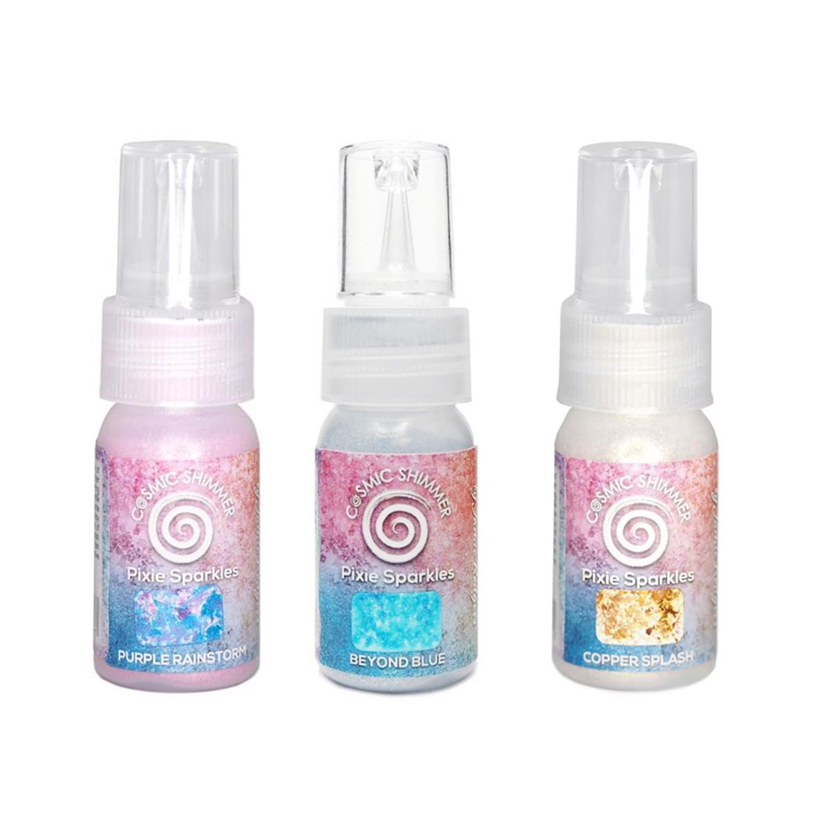 Set of 3 Cosmic Shimmer Pixie Sparkles | HobbyMaker