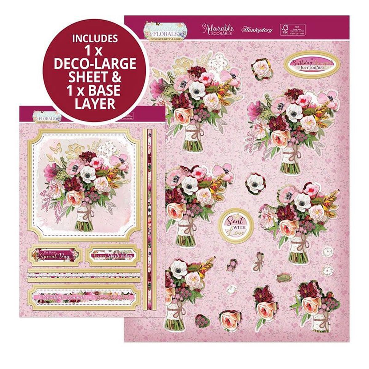 Hunkydory- Blooming Bouquet Deco-Large Set | HobbyMaker
