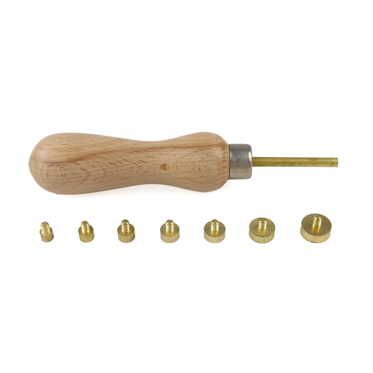 Gem Setting Tool, Set of 7 Interchangeable Heads | JewelleryMaker
