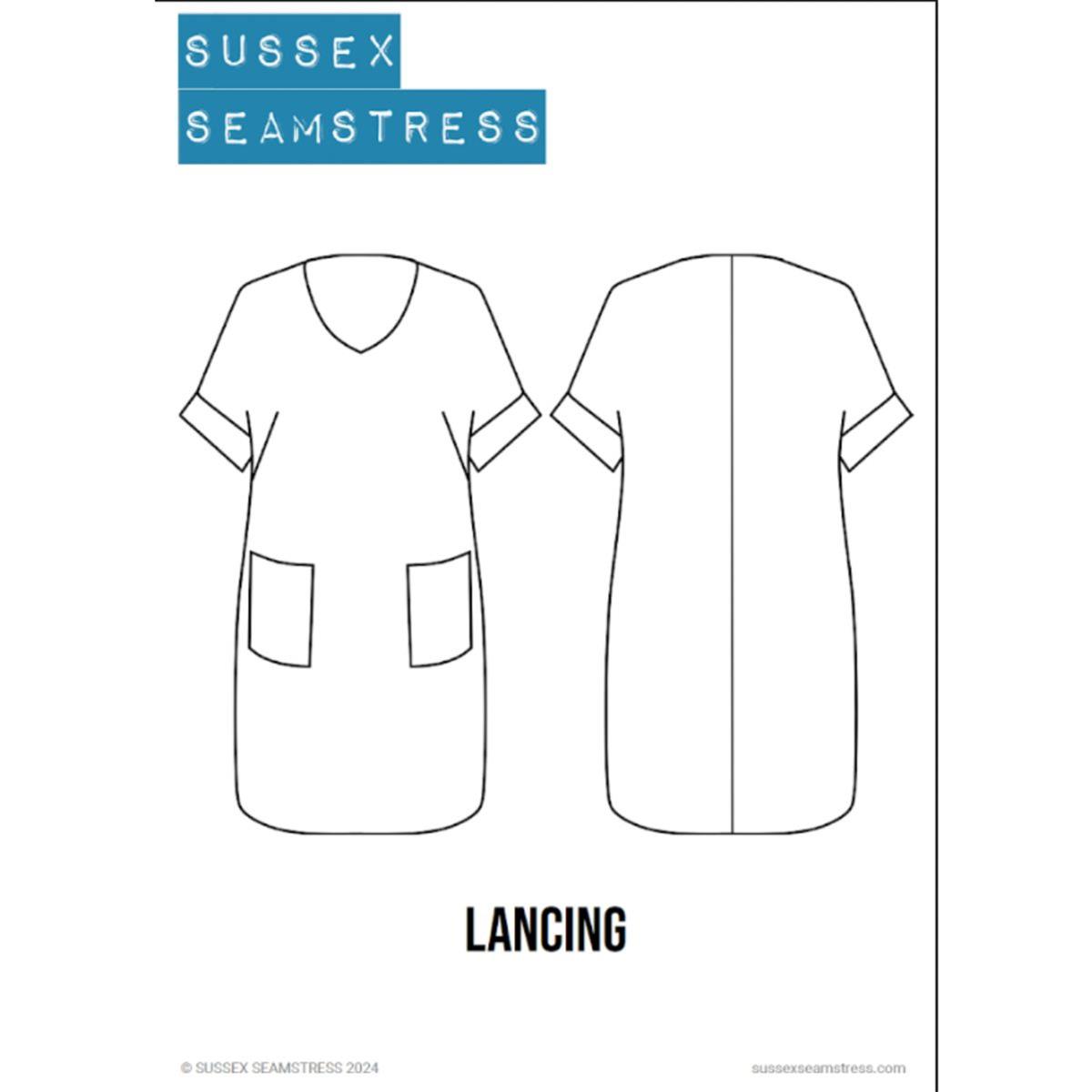 Sussex Seamstress The Lancing Dress (Sizes 6-30) | SewingStreet